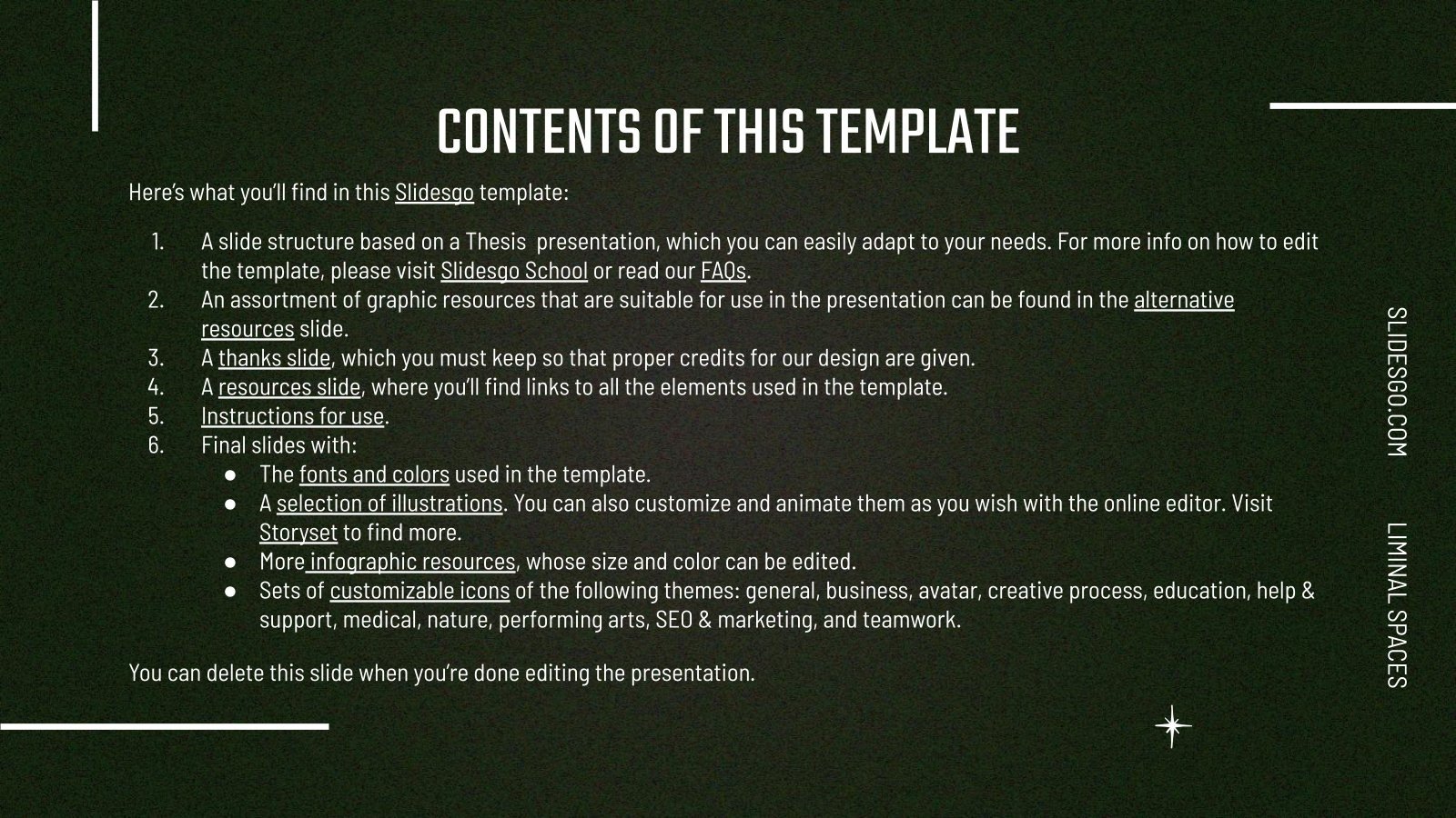 What Are Liminal Spaces Thesis | Google Slides & PPT