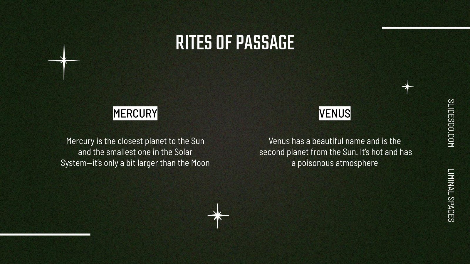 What Are Liminal Spaces Thesis | Google Slides & PPT