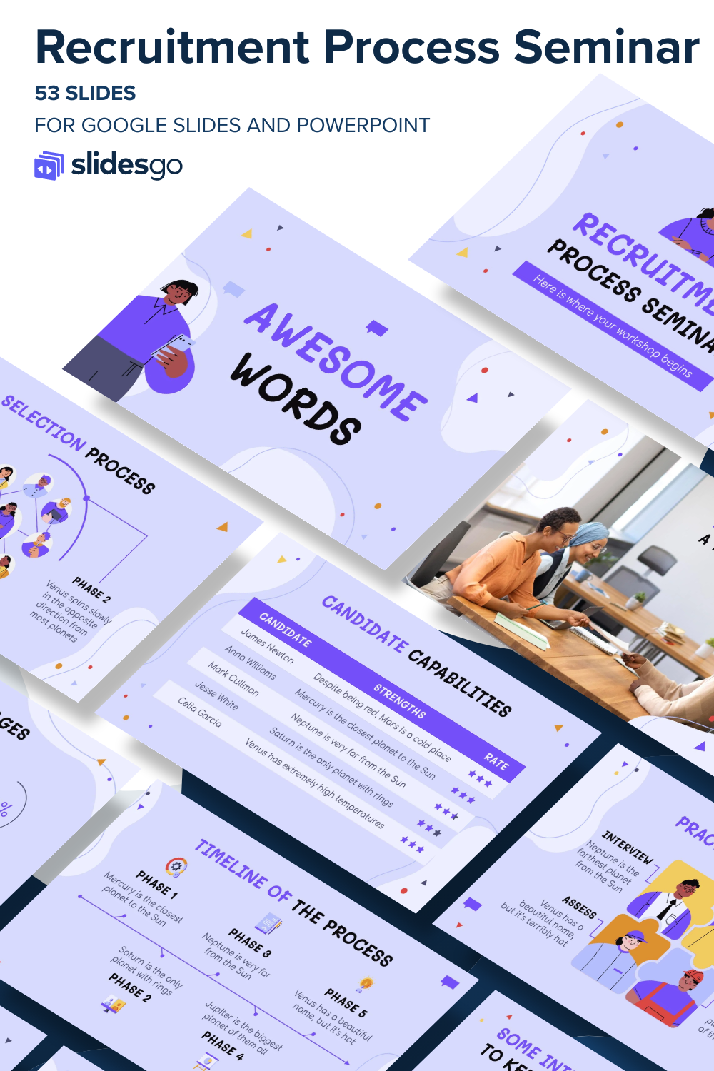 Recruitment Process Seminar | Google Slides & PowerPoint