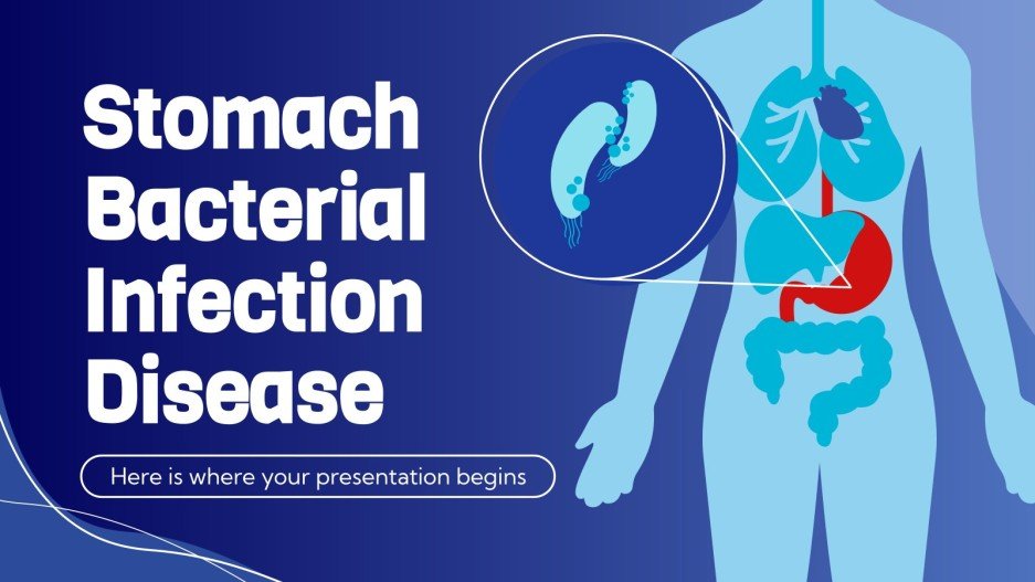 Stomach Bacterial Infection Disease | Google Slides & PPT