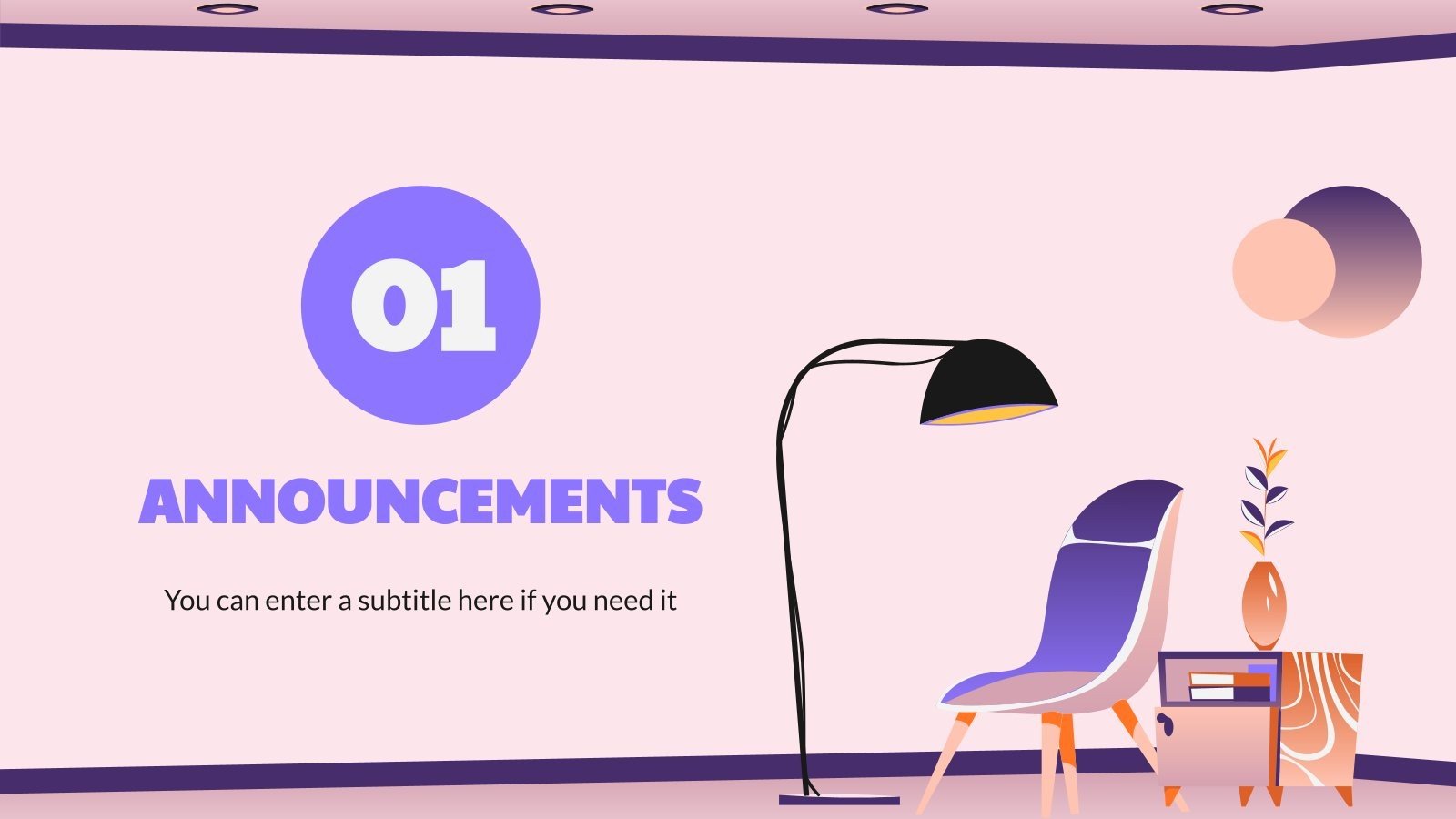 Chill on the Couch Newletter | Google Slides & PowerPoint