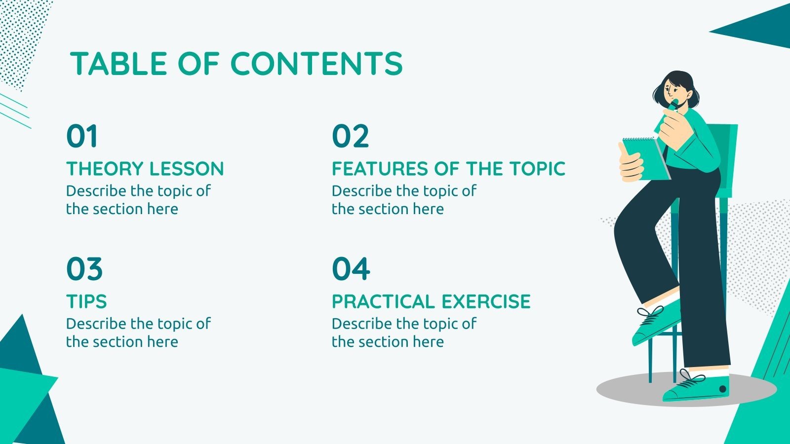 Tips for Online Meetings Google Slides and PowerPoint template