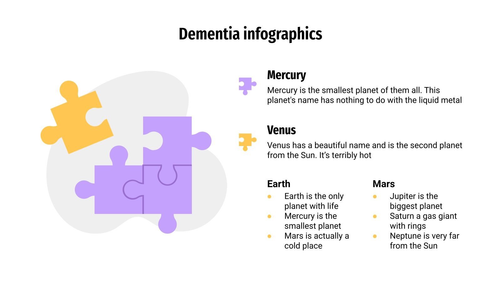 Dementia Infographics | Google Slides & PowerPoint