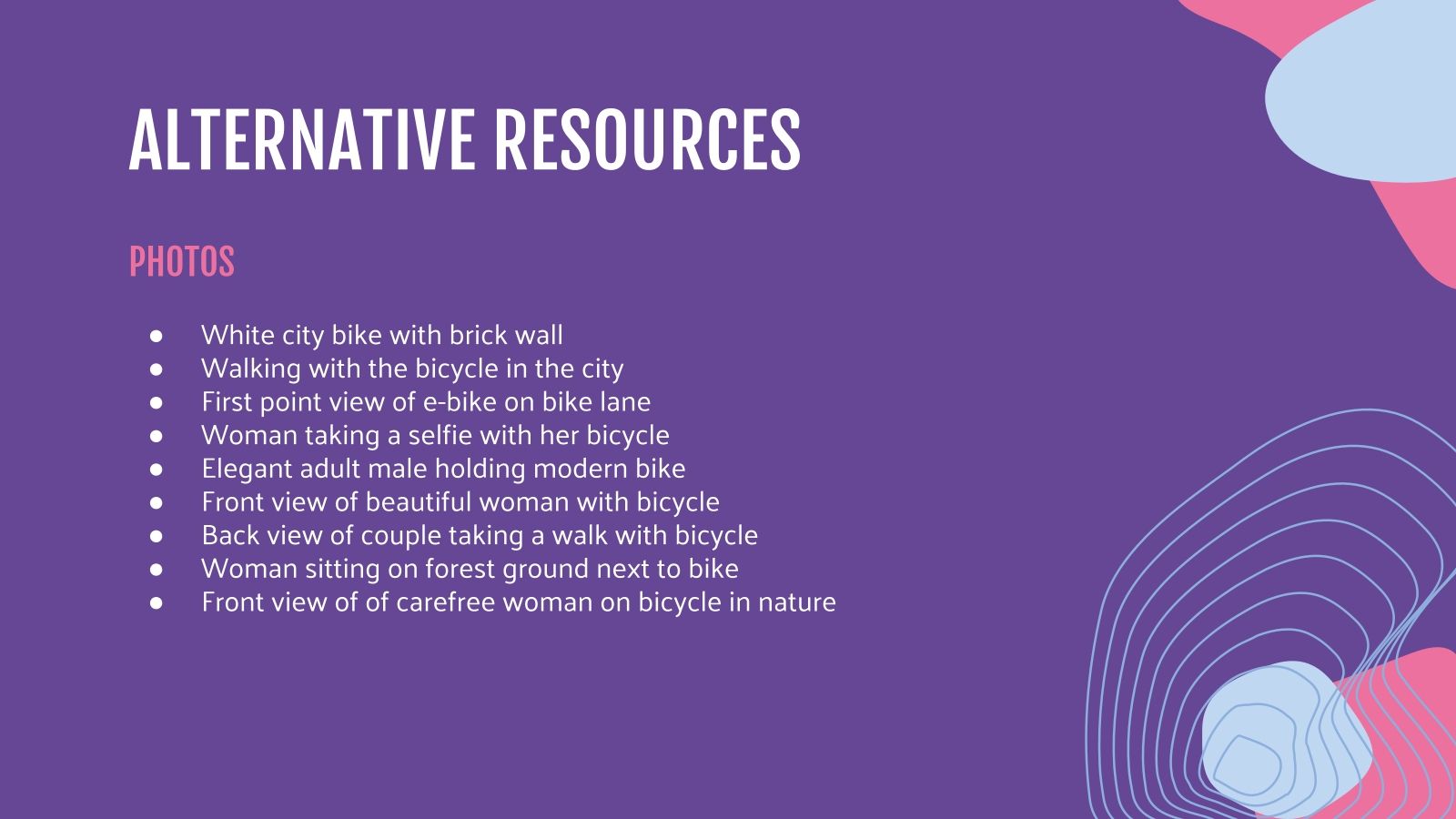 Bike Workshop Google Slides theme & PowerPoint template