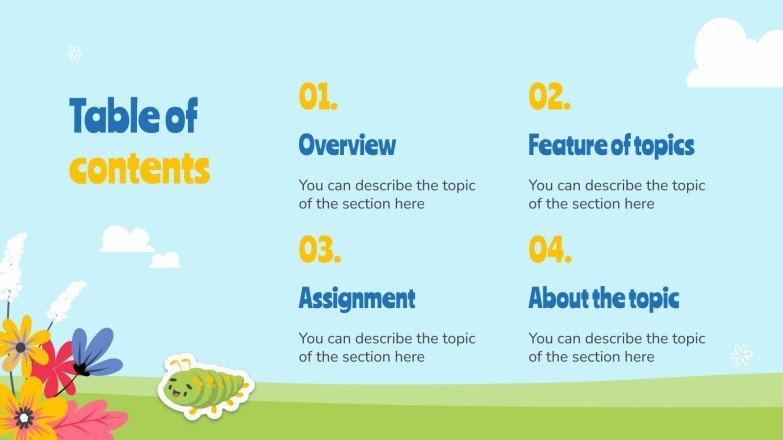 Observemos los insectos | Google Slides & PPT