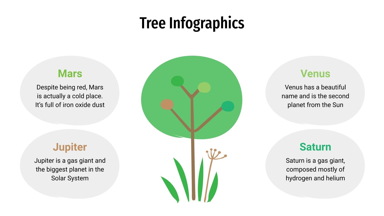 Free Tree Infographics for Google Slides and PowerPoint