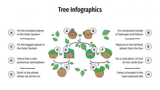 Free Tree Infographics for Google Slides and PowerPoint
