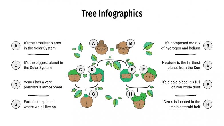 Free Tree Infographics for Google Slides and PowerPoint