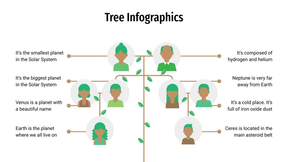 Free Tree Infographics for Google Slides and PowerPoint