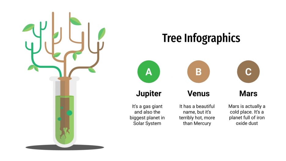 Free Tree Infographics for Google Slides and PowerPoint