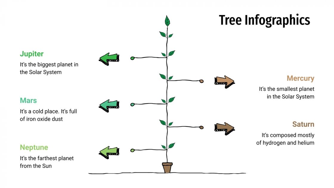 Free Tree Infographics for Google Slides and PowerPoint