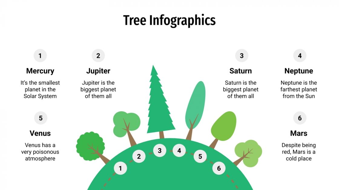 Free Tree Infographics for Google Slides and PowerPoint