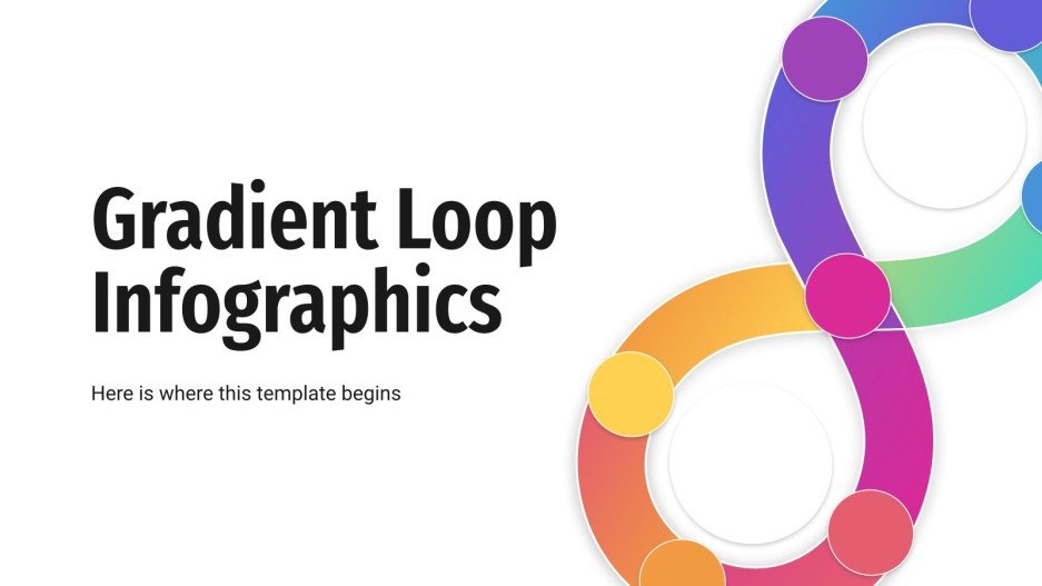 Gradient Loop Infographics | Google Slides & PowerPoint