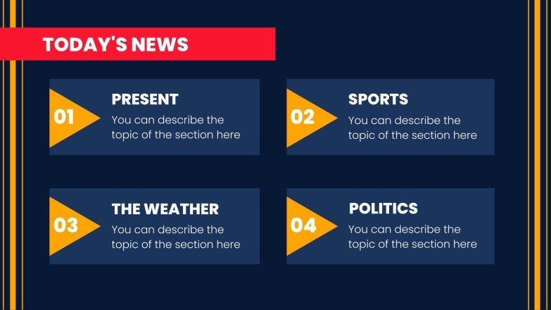 Modern Breaking News | Google Slides & PowerPoint