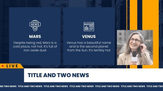Modern Breaking News | Google Slides & PowerPoint