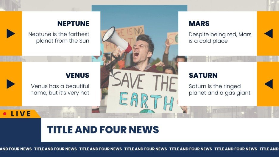 Modern Breaking News | Google Slides & PowerPoint