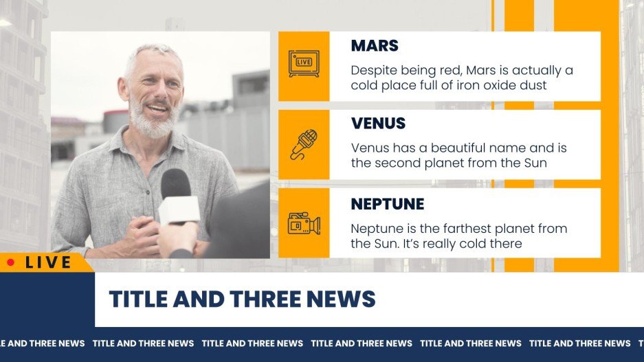 Modern Breaking News | Google Slides & PowerPoint