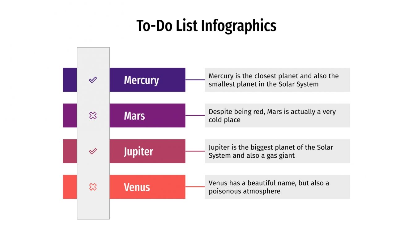 Free To-Do List Infographics for Google Slides and PowerPoint