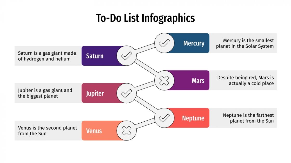 Free To-Do List Infographics for Google Slides and PowerPoint