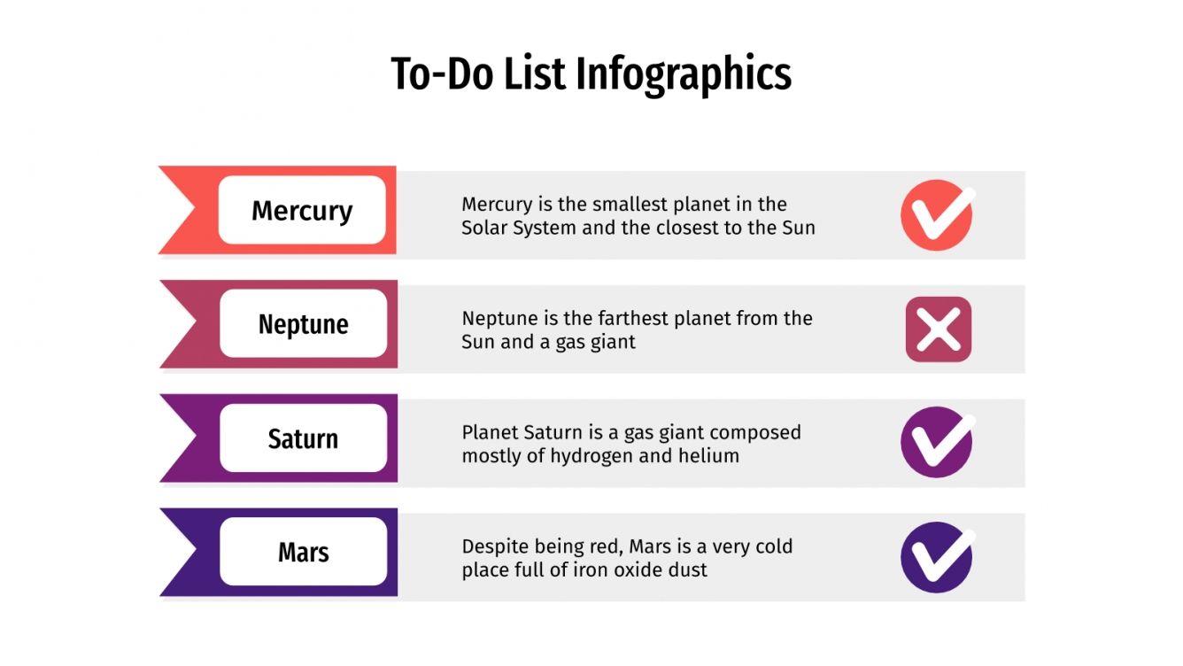 Free To-Do List Infographics for Google Slides and PowerPoint