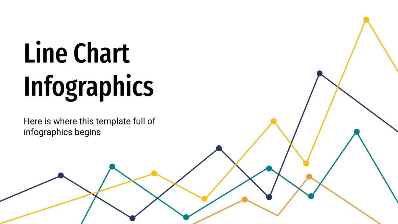 Free Line Chart Infographics for Google Slides and PowerPoint