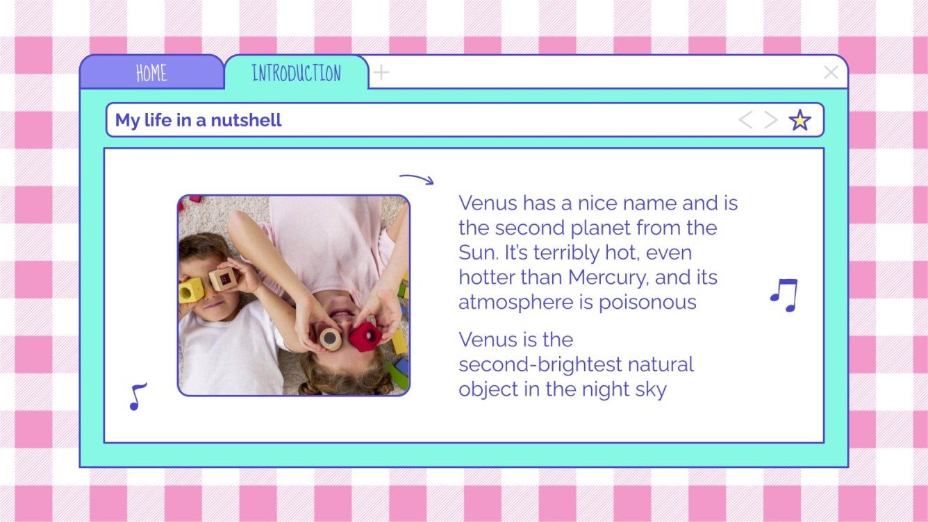 About Me: My Favorite Hobbies | Google Slides & PPT