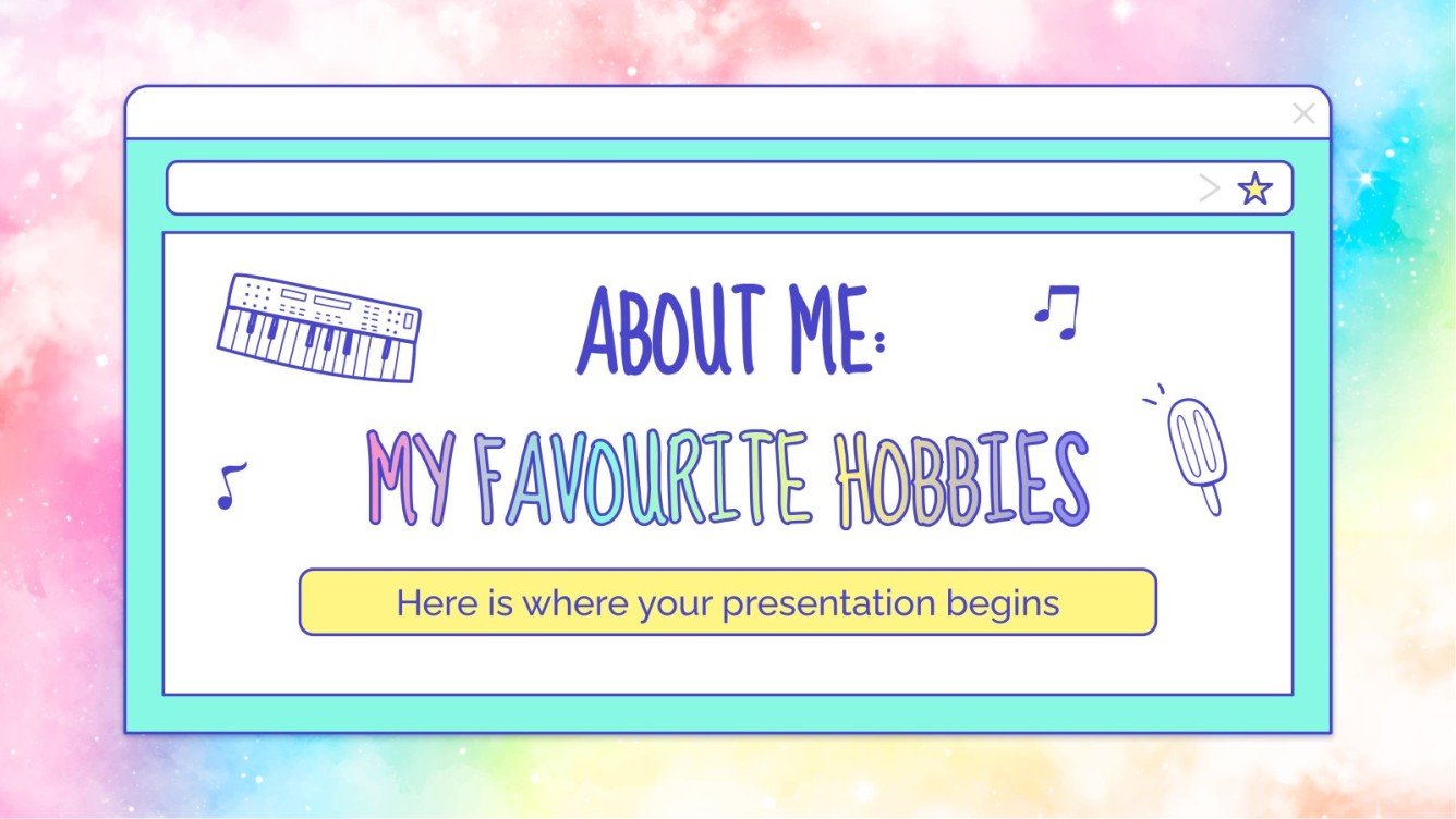 Free Google Slides and PPT templates to talk about yourself