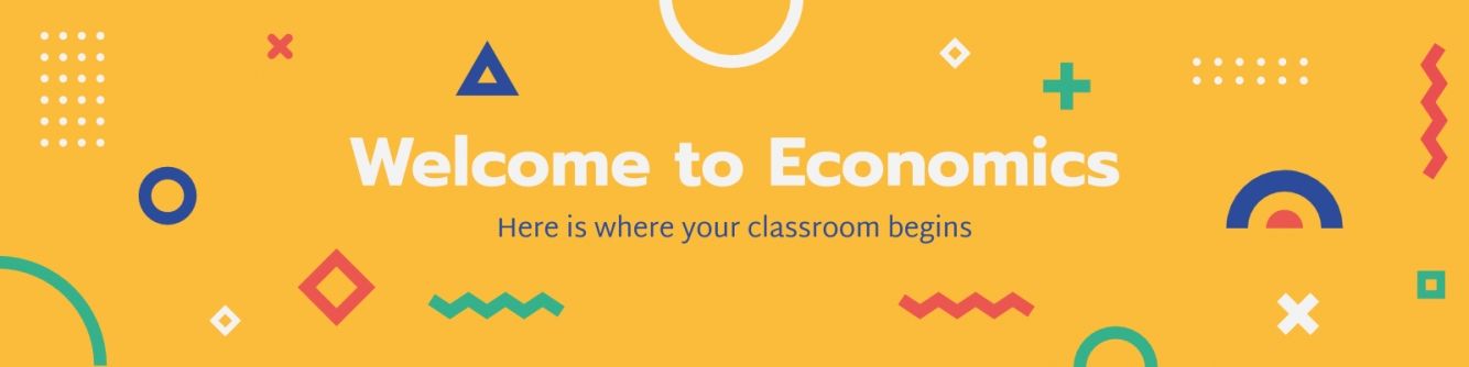 Classroom Headers for College | Google Slides & PPT theme