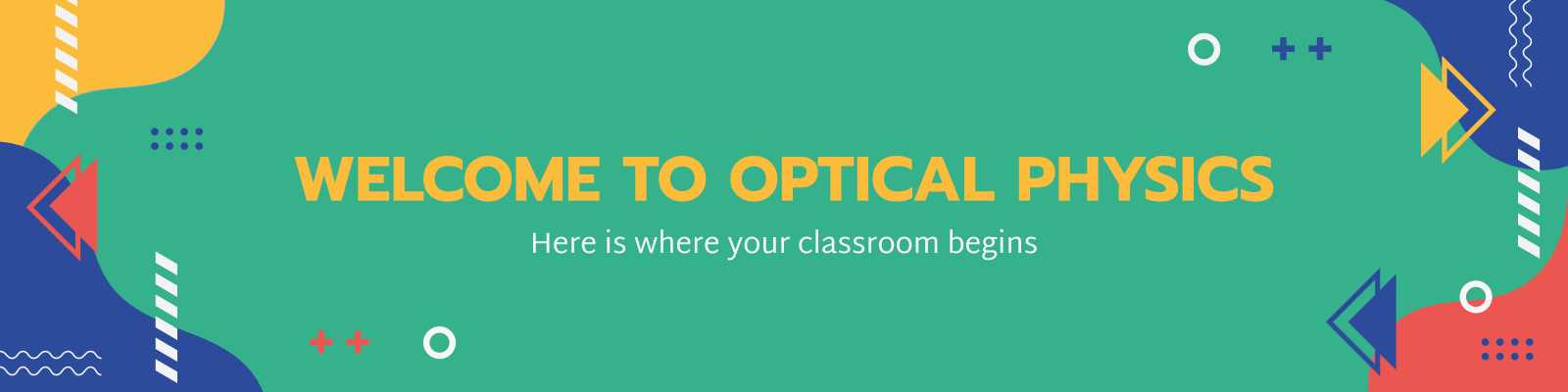 Classroom Headers for College | Google Slides & PPT theme