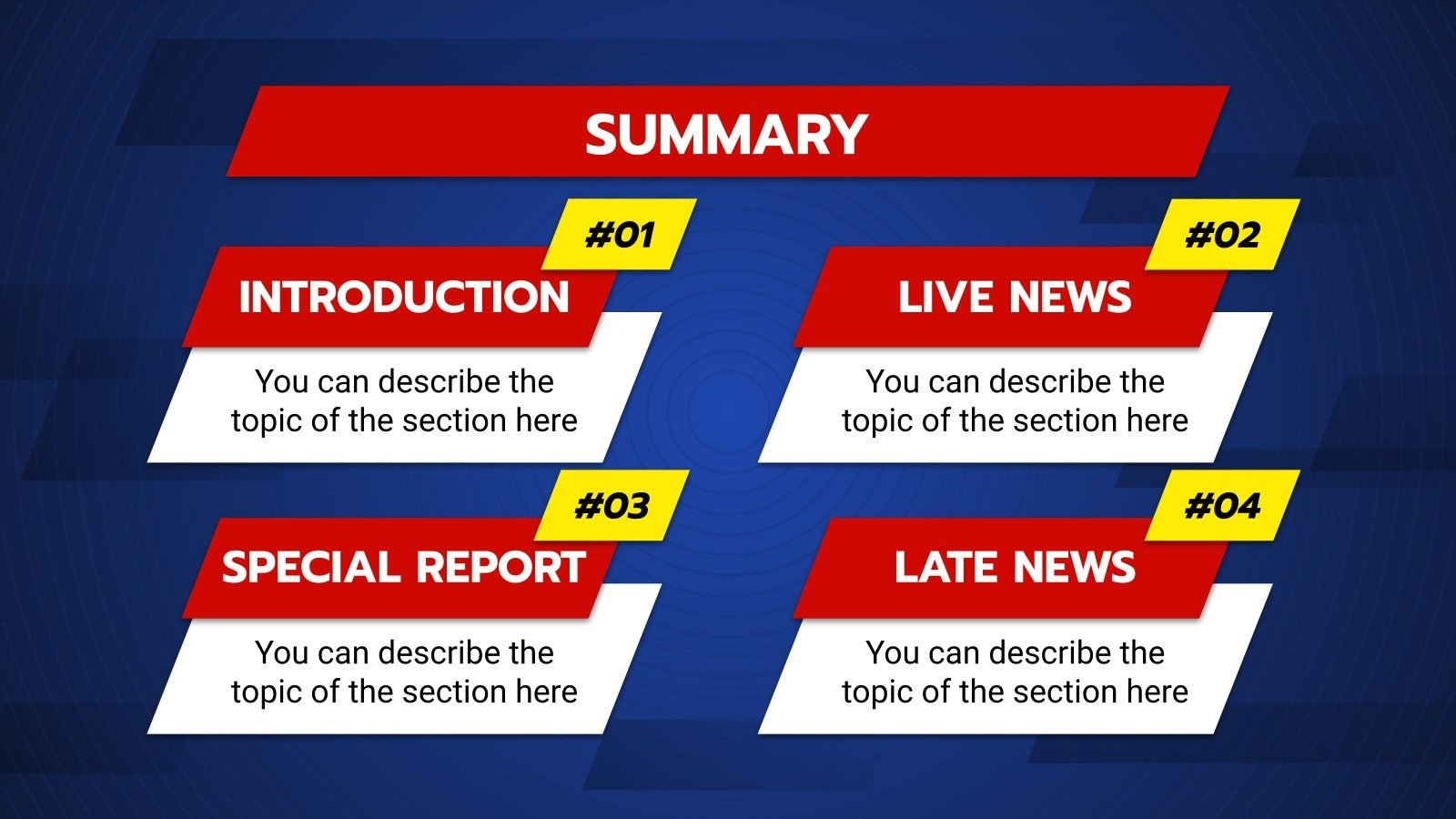 Breaking News Interfaces | Google Slides & PowerPoint