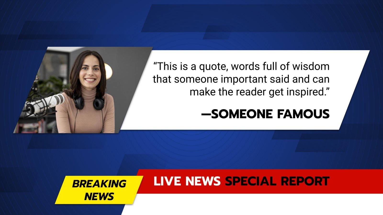 Breaking News Interfaces | Google Slides & PowerPoint