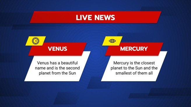 Breaking News Interfaces | Google Slides & PowerPoint