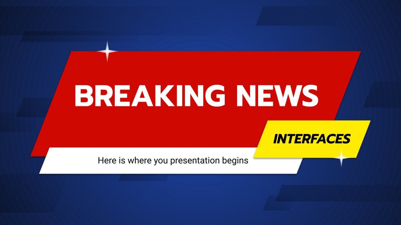 Free Google Slides and PowerPoint Templates on News