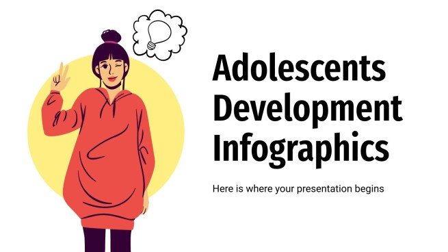 Adolescents Development Infographics | Google Slides & PPT