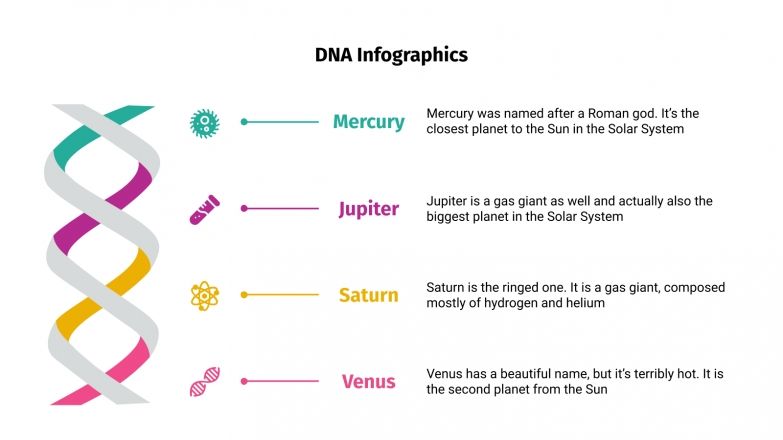 Free DNA Infographics for Google Slides and PowerPoint