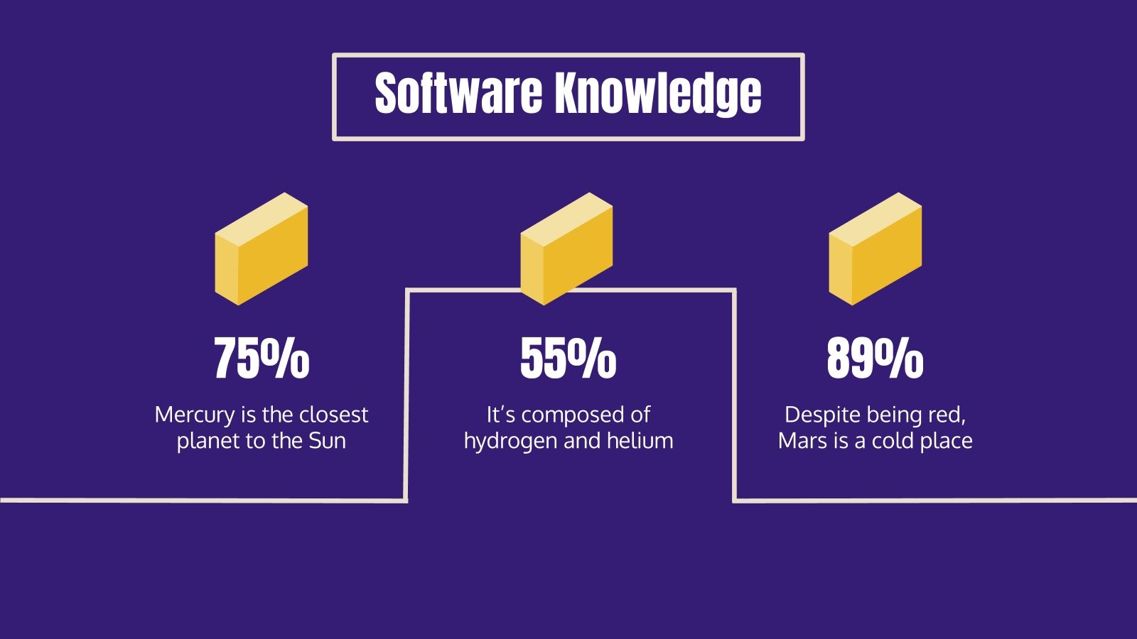 Portafolio isométrico Talism | Tema de Google Slides y PPT