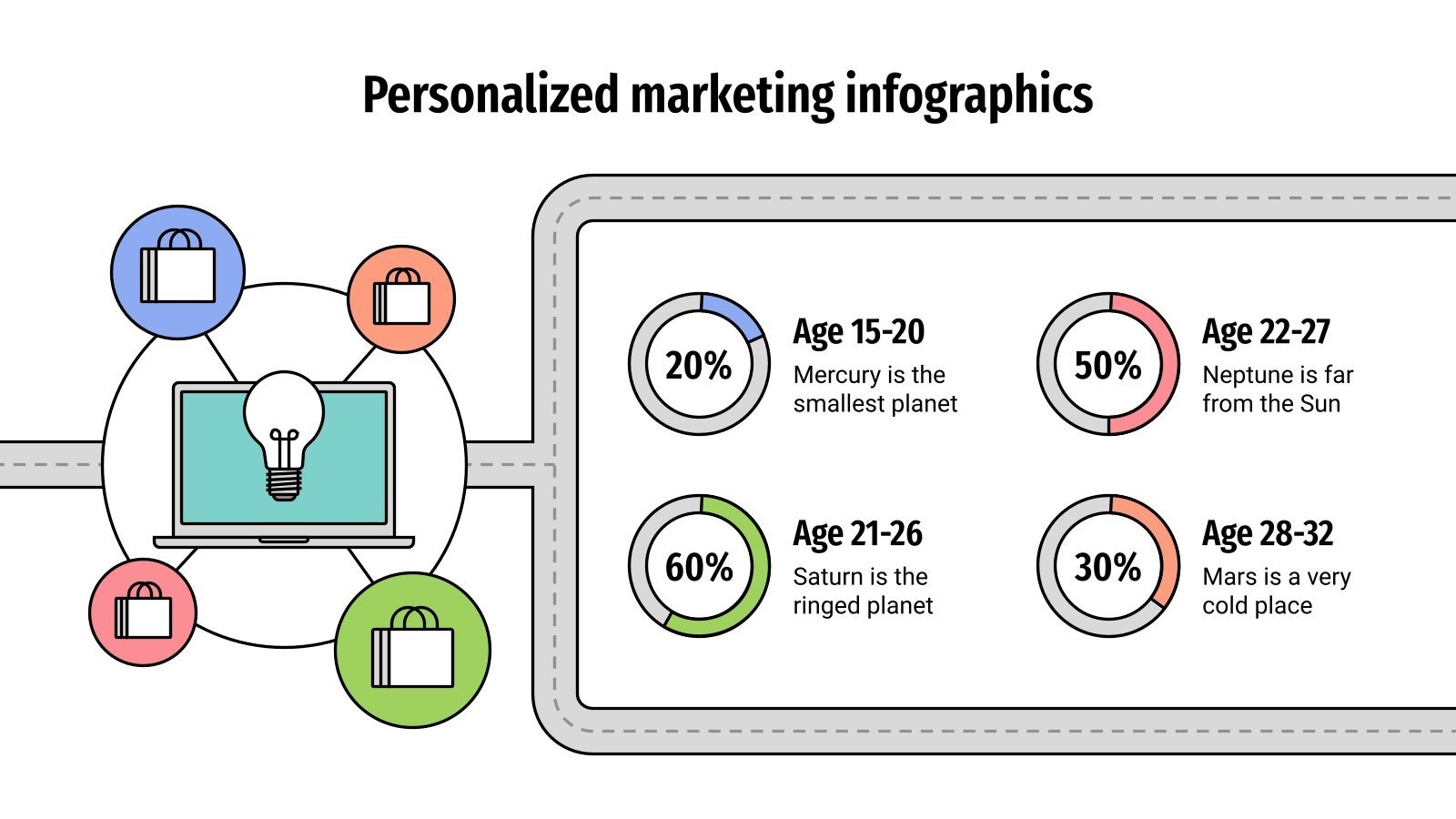 Personalized Marketing Infographics | Google Slides & PPT