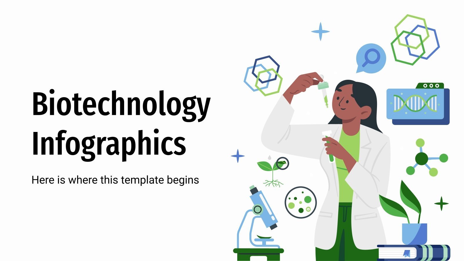 Biotechnology Infographics | Google Slides & PowerPoint Theme
