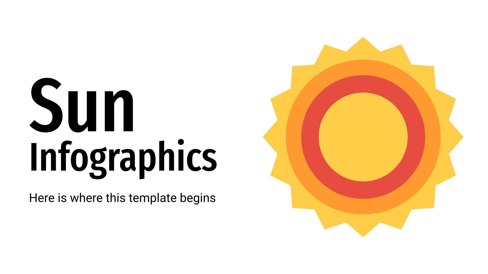 Free Sun-related templates for Google Slides and PowerPoint