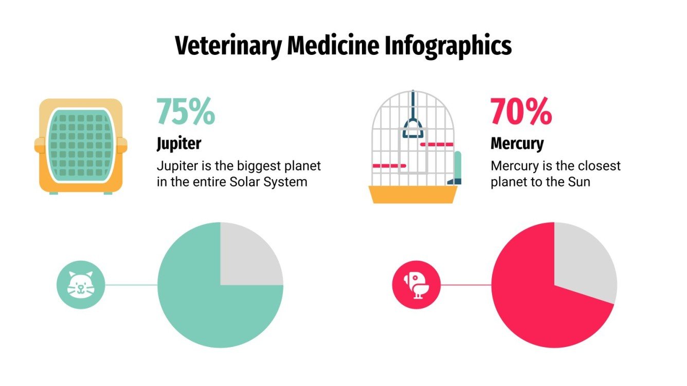 Infográficos da medicina veterinária | Google Slides e PPT