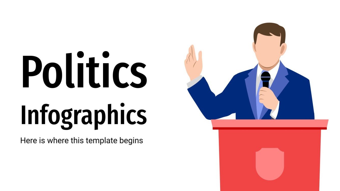 Politics Infographics | Google Slides & PowerPoint template
