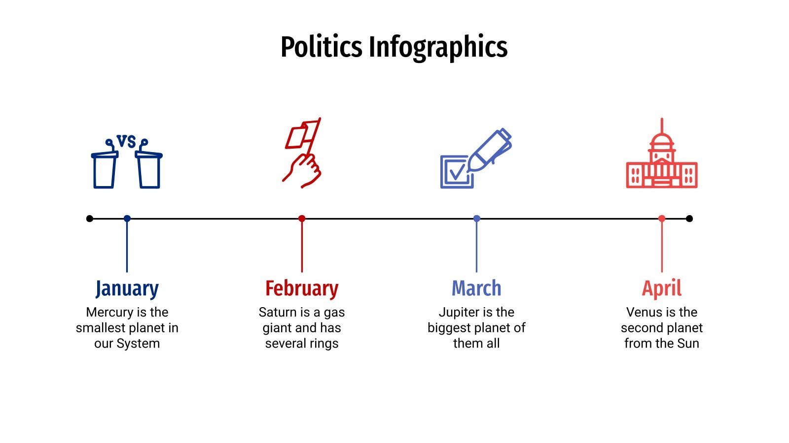 Politics Infographics | Google Slides & PowerPoint template