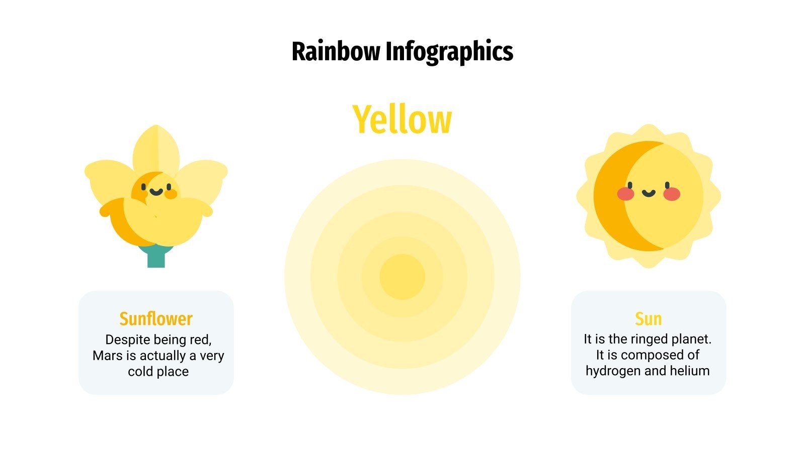 Rainbow Infographics | Google Slides & PowerPoint template