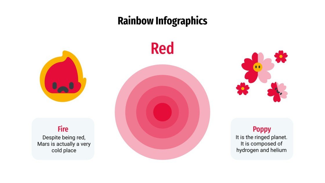 Rainbow Infographics | Google Slides & PowerPoint template