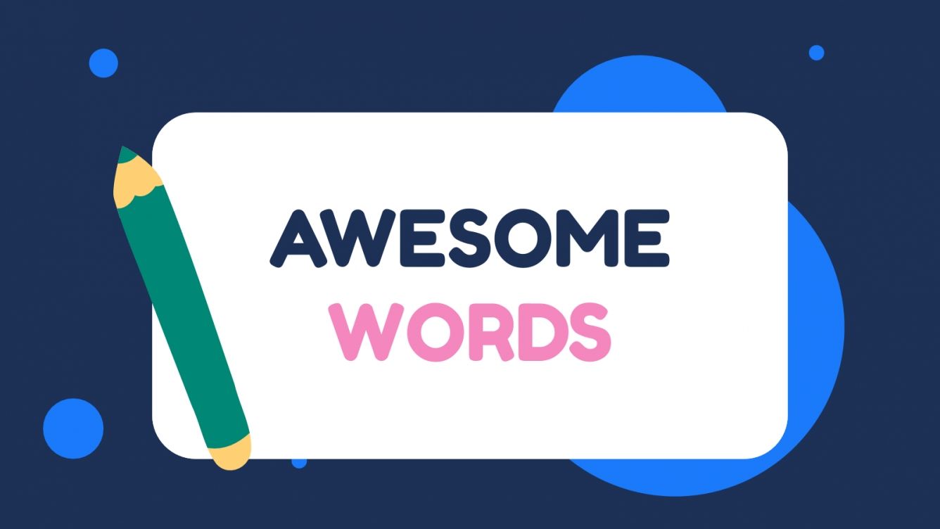 First words flashcards | Google Slides & PowerPoint theme
