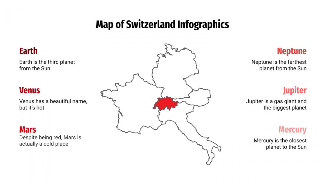Switzerland Map Infographics | Google Slides & PPT theme