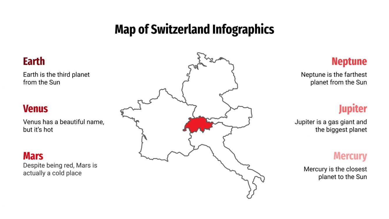 Switzerland Map Infographics | Google Slides & PPT theme