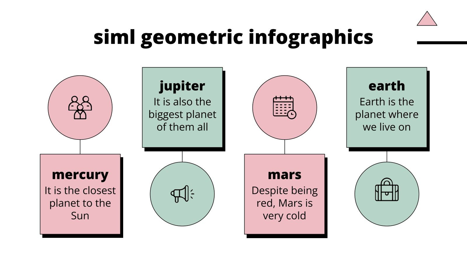 Siml Geometric Infographics | Google Slides & PowerPoint