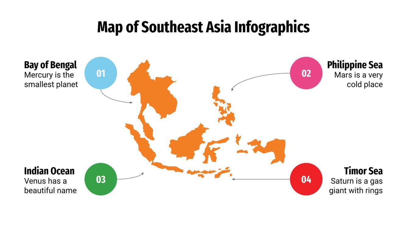 Map of Southeast Asia Infographics | Google Slides & PPT