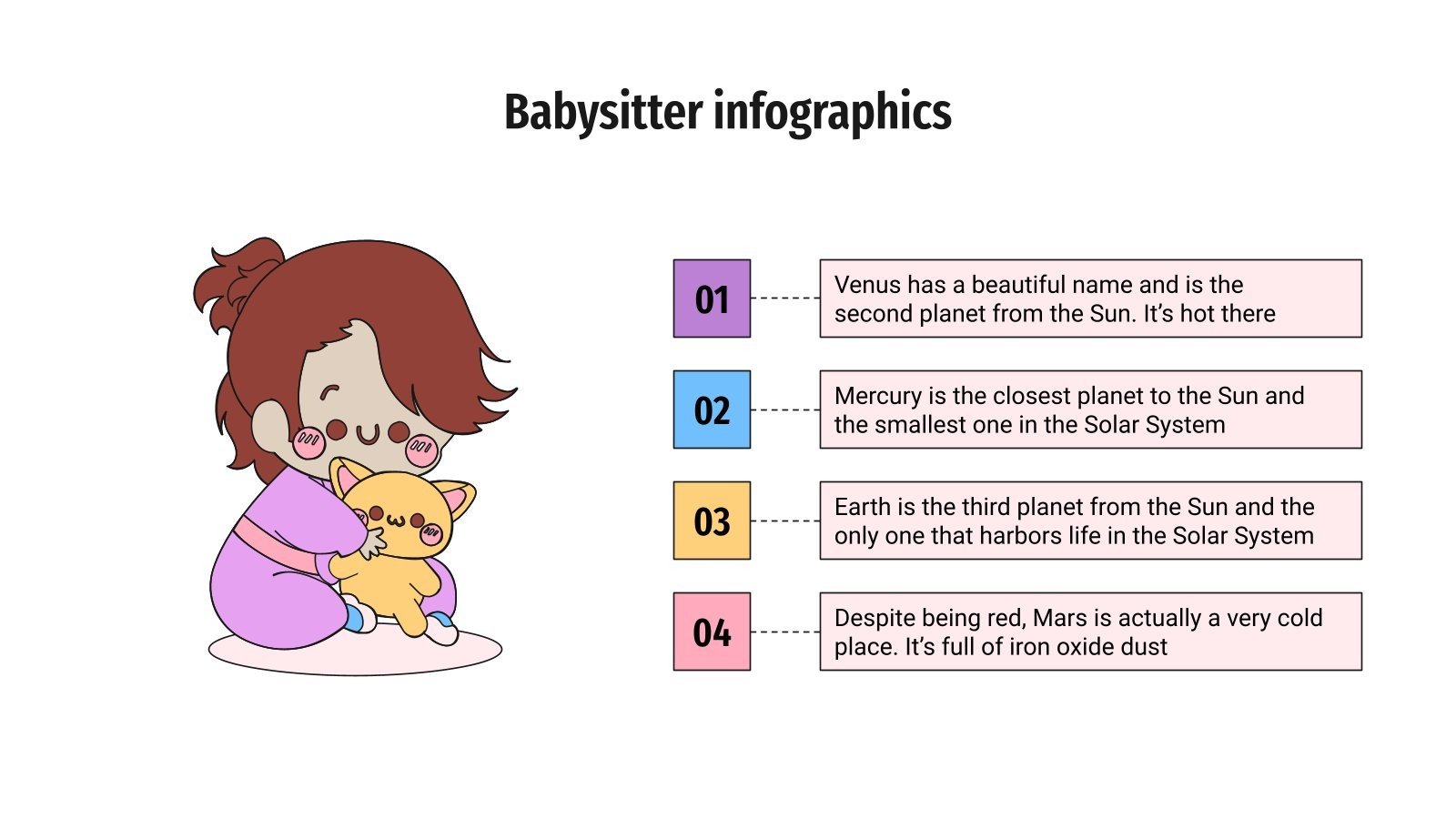 Babysitter Infographics | Google Slides & PowerPoint template